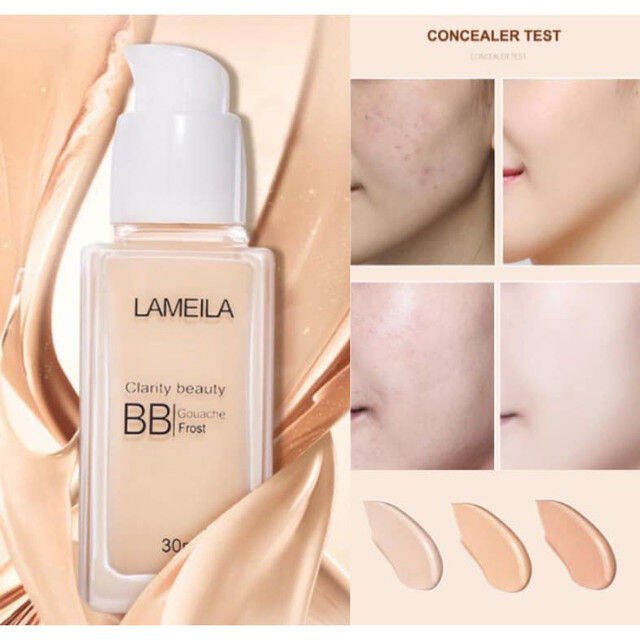Full Coverage Foundation Waterproof 24H Lasting Liquid Foundation Base ...