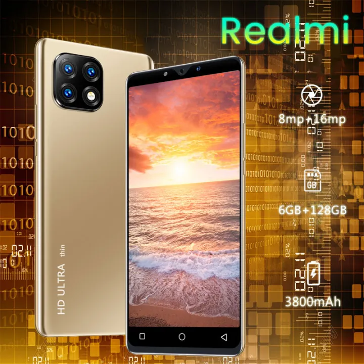 2022 realmi (6+128GB) โทรศัพท์มือถือ หน้าจอ 5.0" แบตฯอึด 3,800 mAh ...