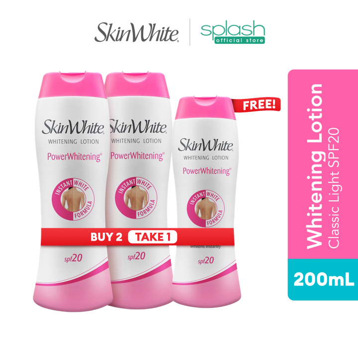 BUY 2 GET 1 SkinWhite Lotion Power Whitening 200ml + FREE 100ml | Lazada PH