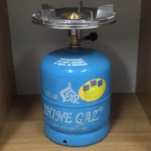 ♡superkalan shine gaz one set 2.7kgs gas tanke with burner shinegas ...