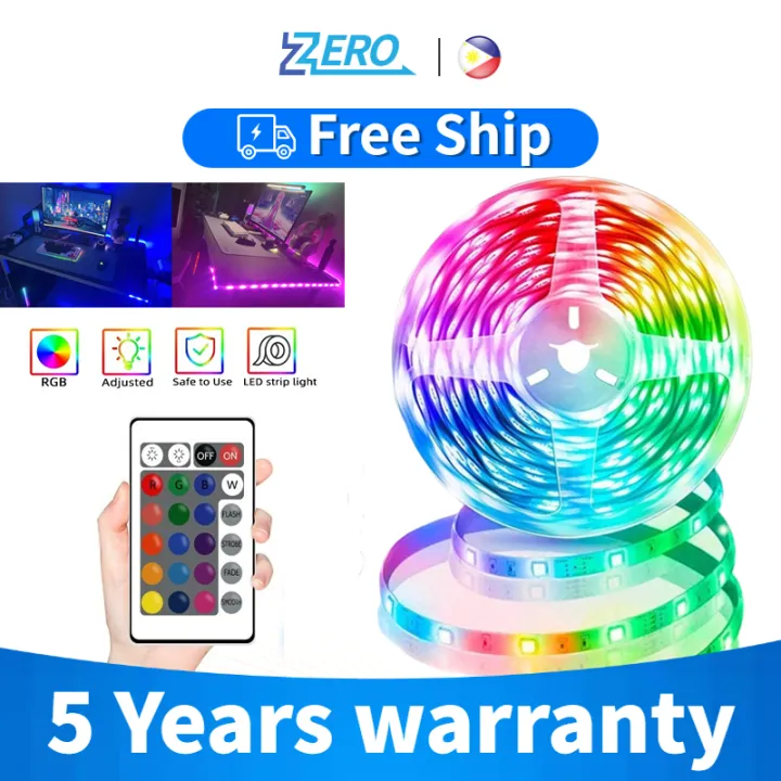 Gaming Room Rgb Led Light Strip, 5050 RGB Computer Gaming Table Light ...