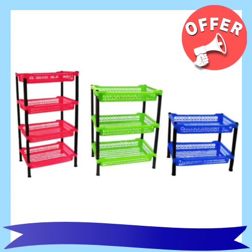 [IN STOCK LOCALLY] 3 Tier Multipurpose Rack 6923 for Storing Onions and ...