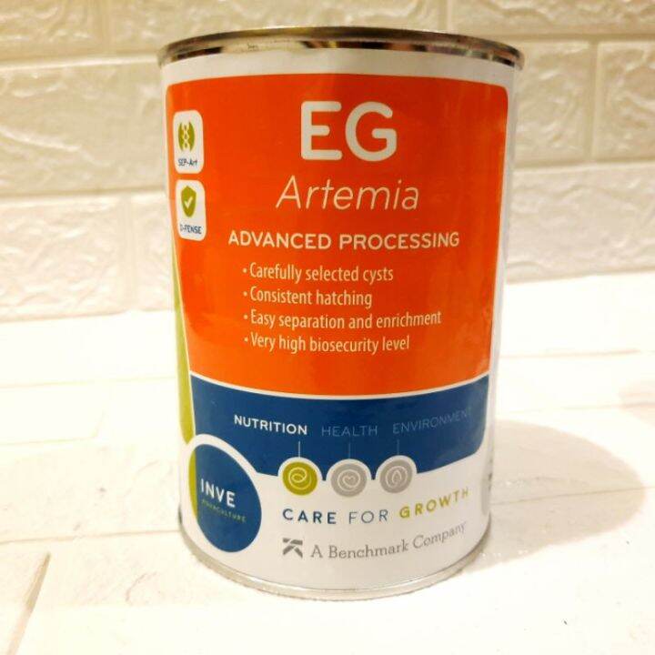 EG Artemia 1kaleng Artemia EG SEP ART by INVE pakan burayak ikan hias ...