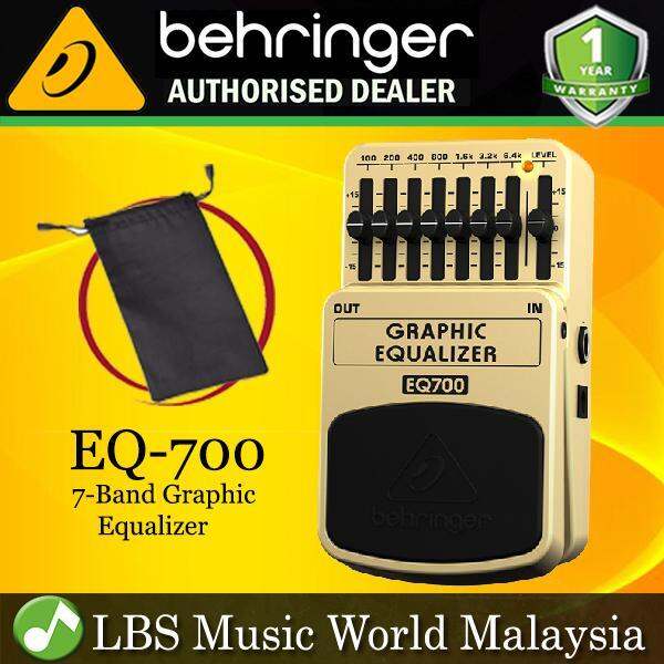 Behringer EQ-700 7 Band Graphic EQ For Guitar and Keyboard (EQ700 EQ700 ...
