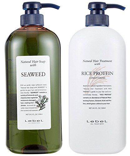 Standard set Lebel LebeL natural hair soap with SW seaweed 720ml ...