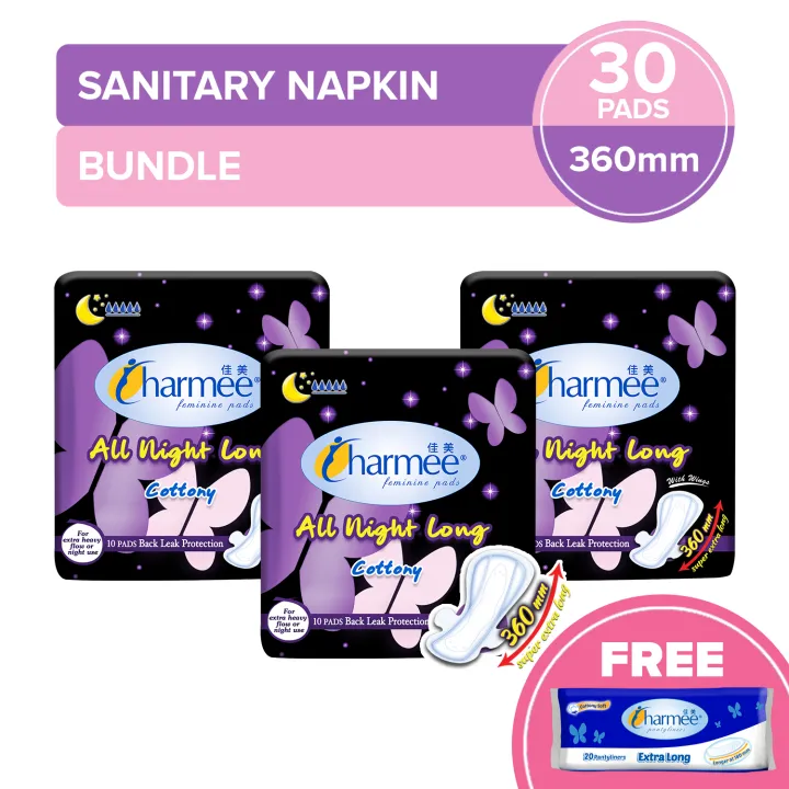 Charmee All Night Long Napkin - 3 packs | Lazada PH