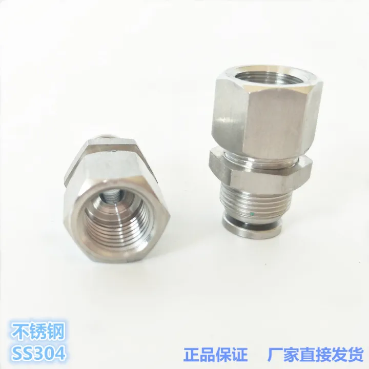 Han pneumatic PMF internal thread passes through stainless steel 304 ...