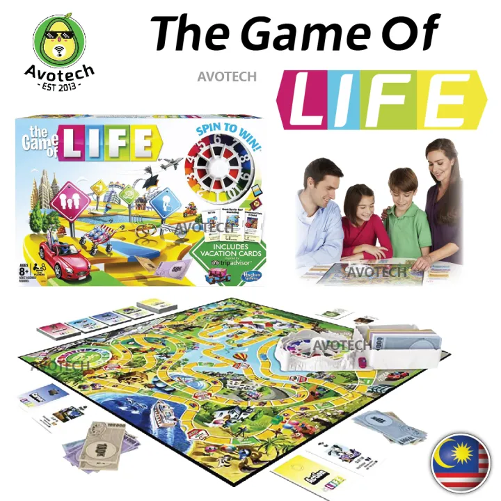 Awotech The Game Of Life Version Kids Have Spoken - Board Game Family ...