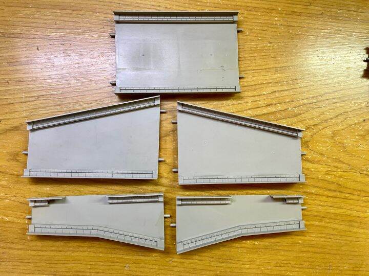 Tomix N Overhead Bridge Rail supports, no’s 3012,3013, 3014, Size S140 ...