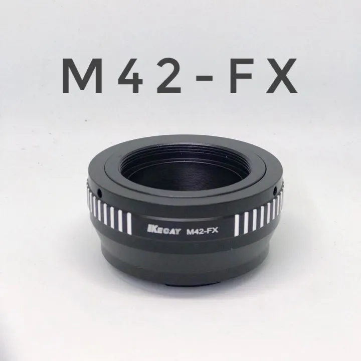 ใครยังไม่ลอง ถือว่าพลาดมาก !! เมาท์แปลง M42-FX Adapter M42 Lens to ...