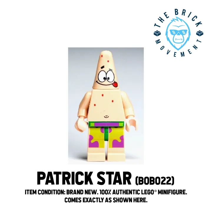 LEGO® SPONGEBOB Patrick Star Minifigure | Lazada PH