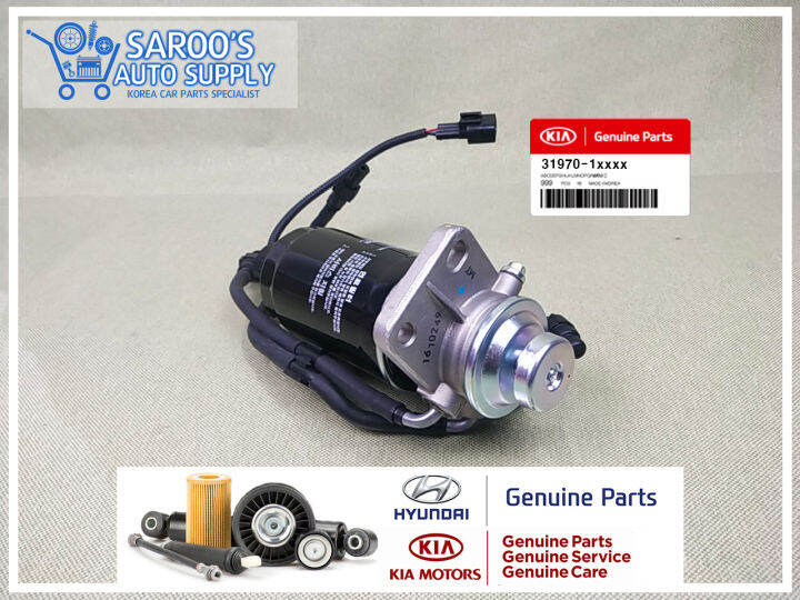 [Genuine] Fuel Pump For Hyundai , Accent, Rio , M/T , CRDI, Original ...