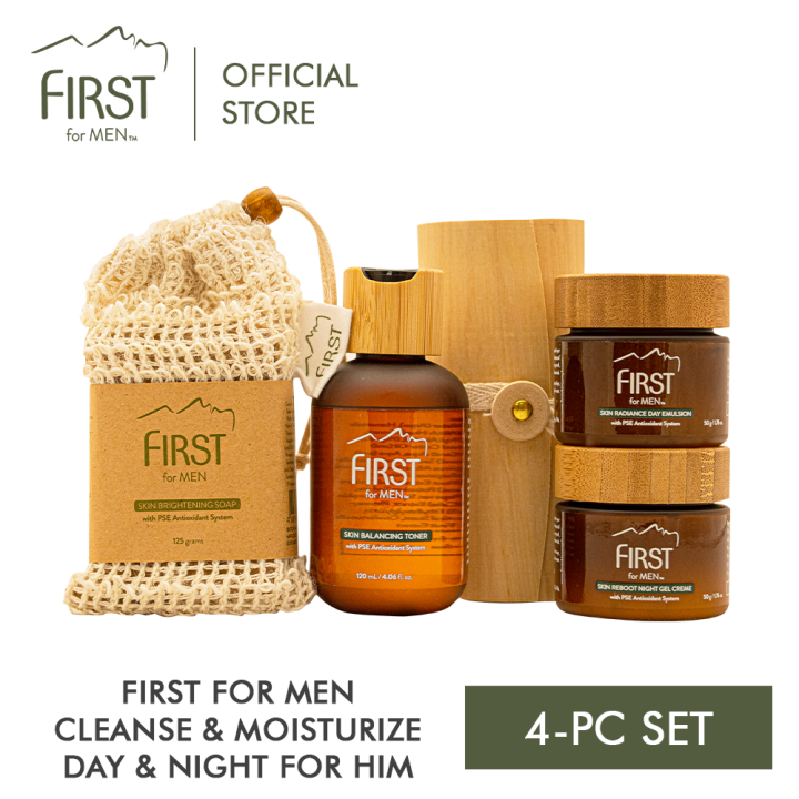 FIRST for Men - Cleanse & Moisturize Day & Night for Him | Lazada PH
