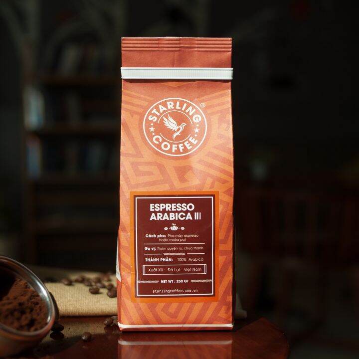 Cà Phê Espresso Arabica Cầu Đất – Đà Lạt - 250g - Starling Coffee ...