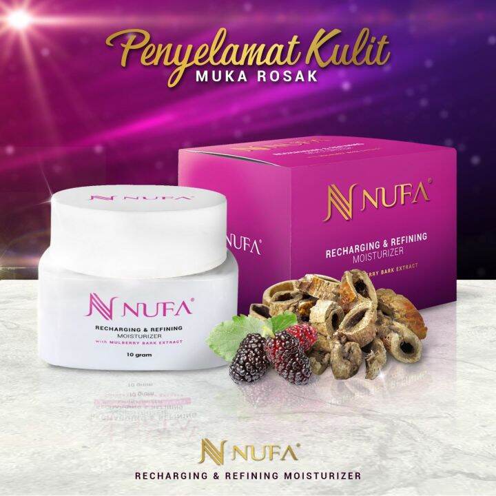 [100% ORIGINAL] NUFA TREATMENT MOISTURIZER KRIM HAPUS JERAGAT VIRAL ...