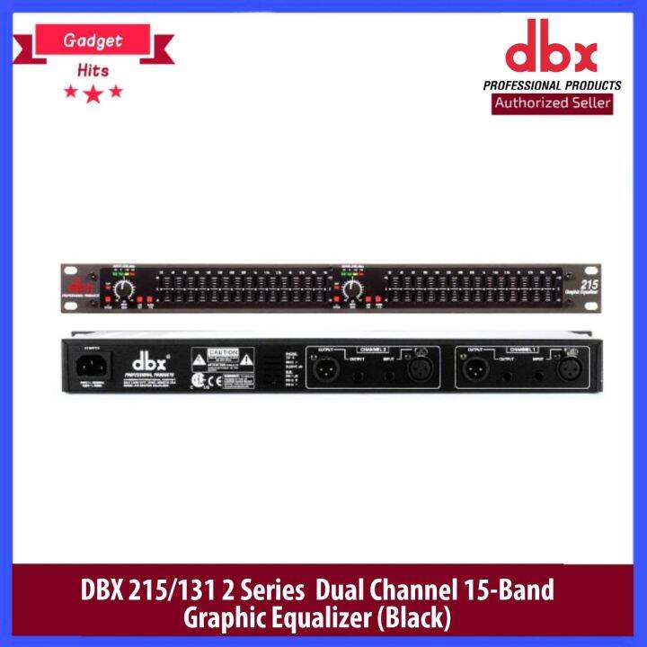 DBX 215/131 2 Series Dual Channel 15 Brand Graphic Equalizer | Lazada PH