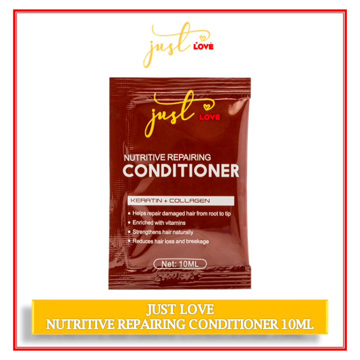 Just Love Nutritive Repairing Conditioner 10ml | Lazada PH