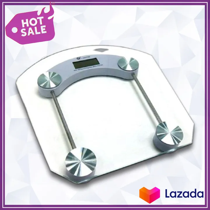 High Quality Digital Lcd Electronic Tempered Glass Bathroom Weighing