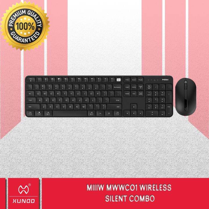 MIIIW MWWC01 WIRELESS SILENT COMBO | Lazada PH