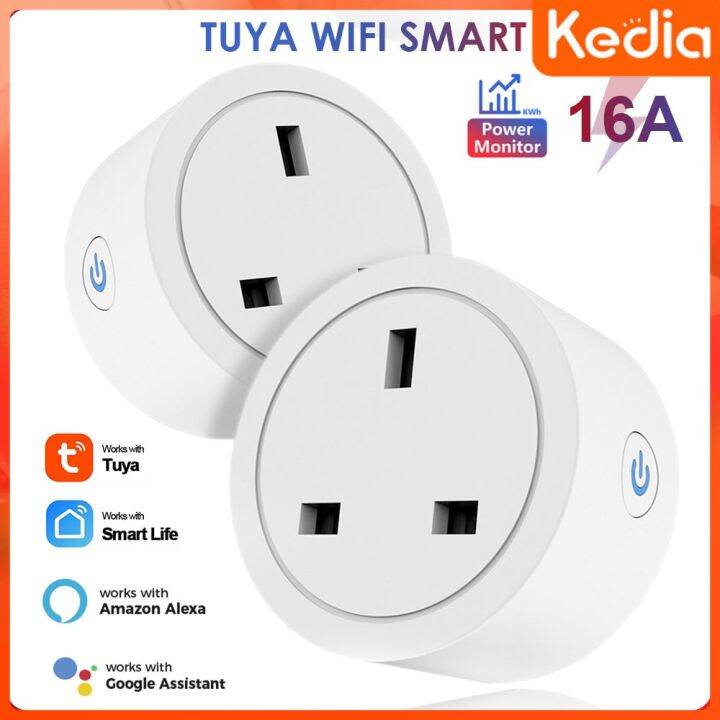 Kedia 16A UK Smart Plug TUYA WIFI Smart Life APP ซ็อกเก็ตอัจฉริยะพร้อม ... Kedia 16A UK Smart Plug TUYA WIFI Smart Life APP ซ็อกเก็ตอัจฉริยะพร้อม ...