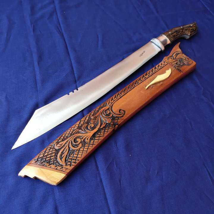 REAL PICT GOLOK PATIMURA GOLOK PANJANG 50 CM DURALIUM BIG SIZE ALSI ...
