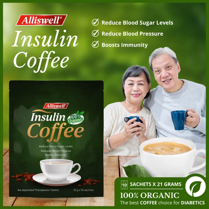 ORIGINAL ALLISWELL INSULIN PLANT HERBAL COFFEE ANTI-DIABETES,BLOOD ...