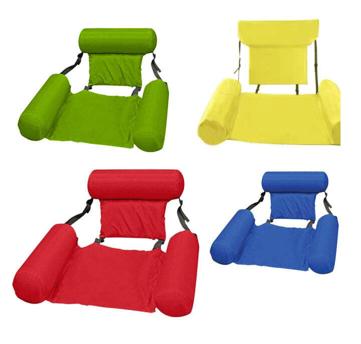 PVC Summer Inflatable Foldable Float Floating Row Swimming Pool Water ...