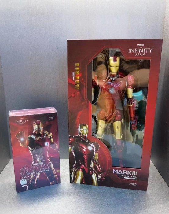 Marvel Iron Man MK3 14-inch large Iron Man Model Movable Iron Man ...