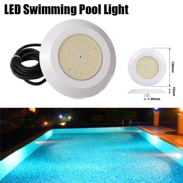 108 LED DC 12V Underwater Submersible Swimming Pool Light Night Lamp ...