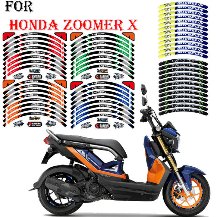 For Honda Zoomer X Logo Badge Super Cub Accessories Motorcycle Wheel ...