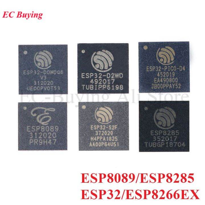 2pcs Esp8266 Esp32 Esp32 D0wdq6 Esp8285 Esp32 D0wd V3 Esp32 D2wd Esp32 Pico D4 Esp32 S2 Esp32 