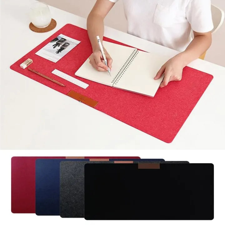 Portable Home Office Computer Mouse Pad Writing Mat Easy Clean Desk Mat ...