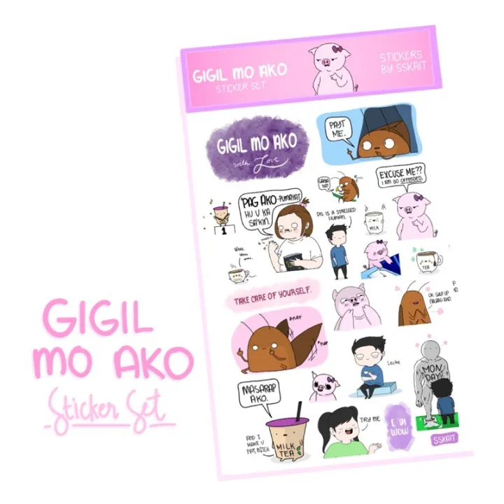SSKAIT Gigil mo ako Sticker set | Lazada PH