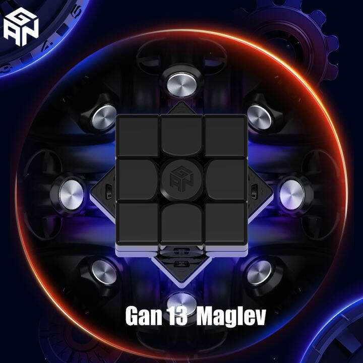 Gan 13 Maglev UV Magnetic Magic Speed Cube GAN13 M Stickerless Professional Fidget Toys GAN 13M ...