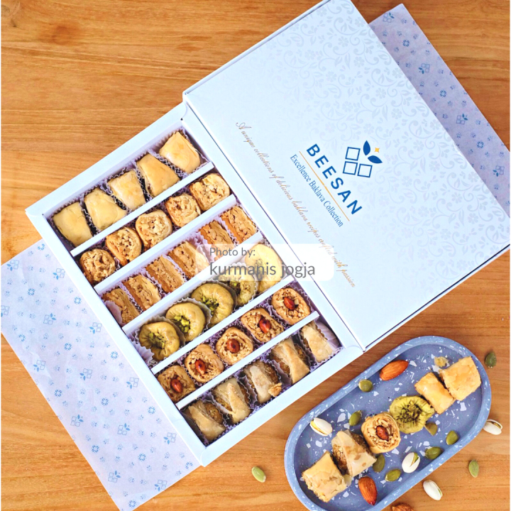 Baklava Beesan Pastry Turki Original kue cemilan Kemasan Premium original | Lazada Indonesia