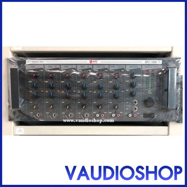 NPE MFC-1000 Power Mixer Amp เครื่องขยายเสียง แอมป์ เพาเวอร์มิกซ์ เอ็น ...