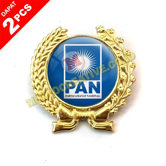 Pin Logo Partai Pan Pin Partai Amanat Nasional Pin Bros Wing Partai Pan Part 2 2pcs Lazada 