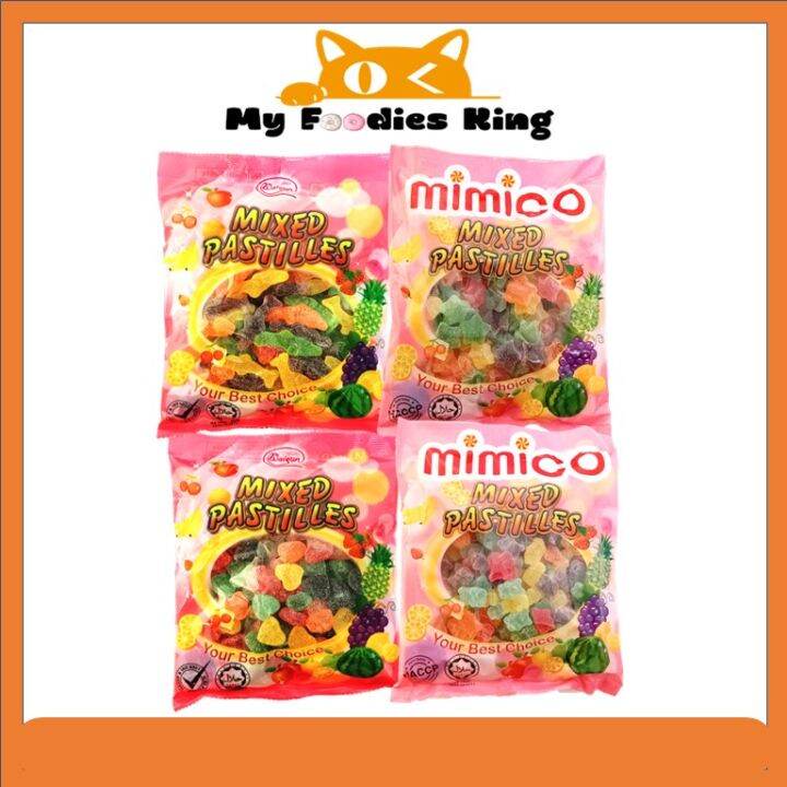 Mimico Mixed 700g Waisun Gummy Jelly Drops Sweet Candy, Mixed Pastilles ...