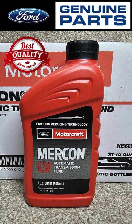 MOTOCRAFT MERCON LV AUTOMATIC TRANSMISSION FLUID 946ml ATF OIL | Lazada PH