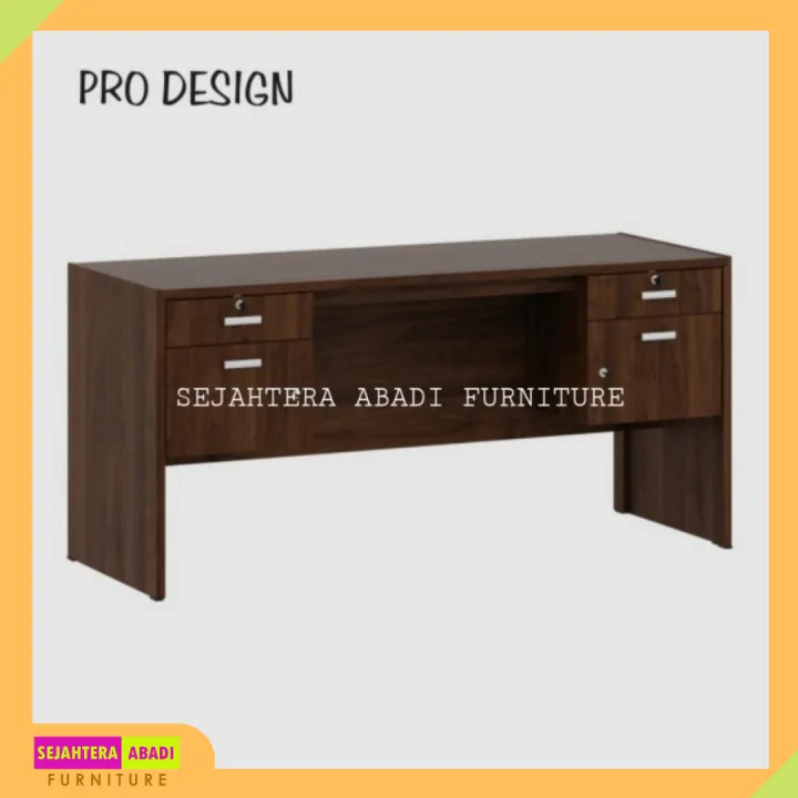 prodesign meja tulis besar, meja 1 biro, meja kantor direktur VOLT 160 ...