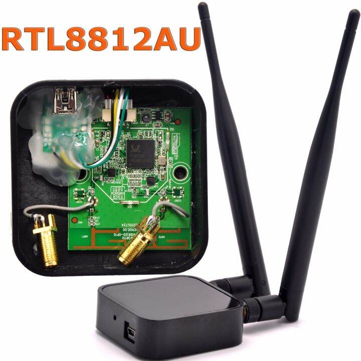 802.11Ac Dual Band 1200Mbps RTL8812AU Network Wireless WLAN USB Wifi ...