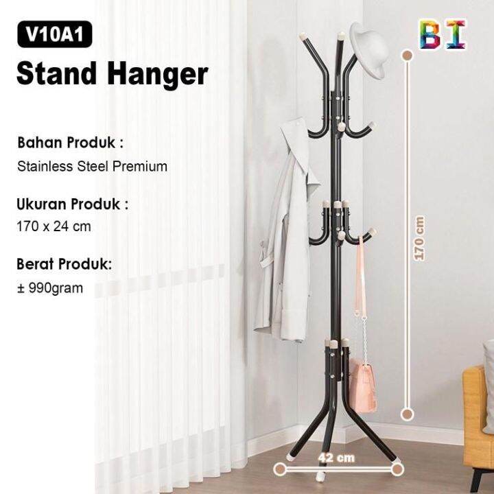 Stand Hanger Serbaguna Multifungsi Gantungan Berdiri | Lazada Indonesia