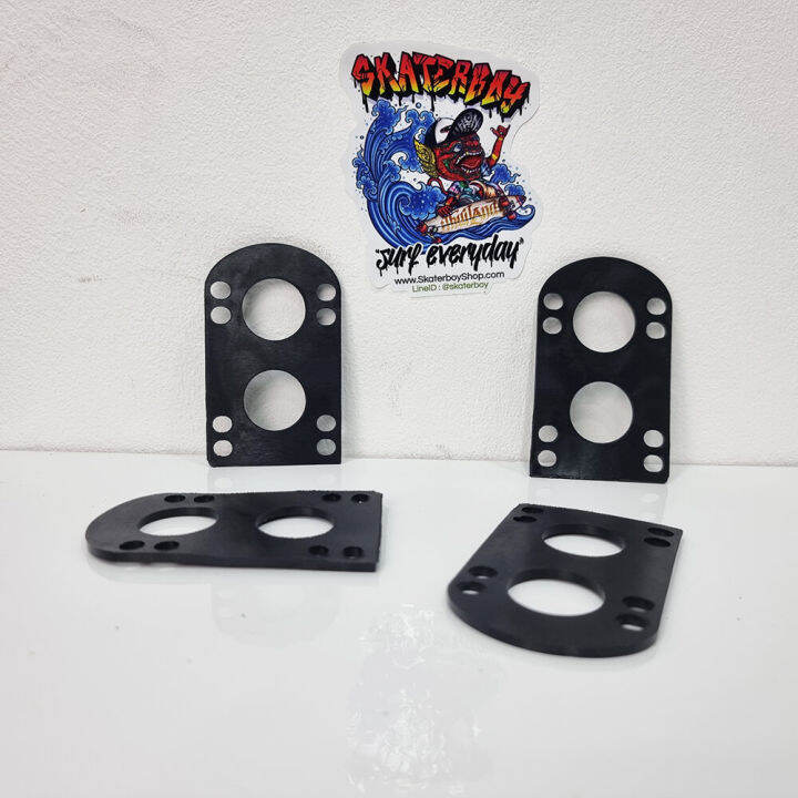 [0310][พร้อมส่ง]ยางรองทรัค 3mm surf skate longboard หัวมนเข้ารูป ...