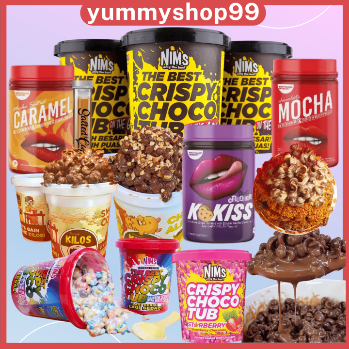 Choco jar chocojar dan cookies pelbagai pilihan mouthgasm kilos chocotube nims | Lazada