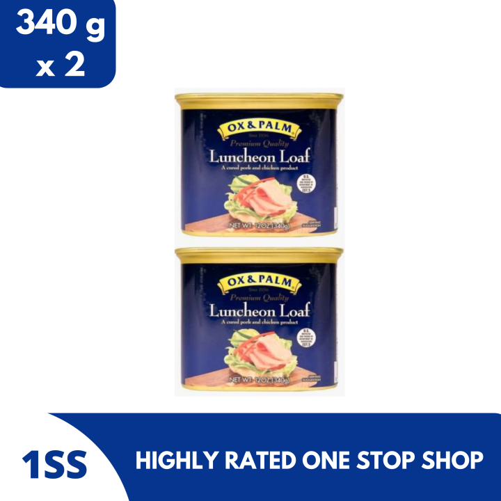Ox & Palm Luncheon Loaf, 340g set of 2 | Lazada PH