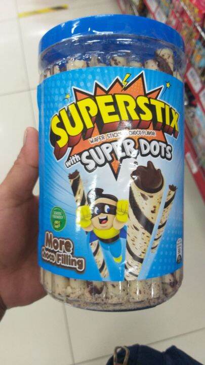 SUPER STIX, WAFER STICKS CHOCO FLAVOR (352grams) MORE FILLINGS | Lazada PH