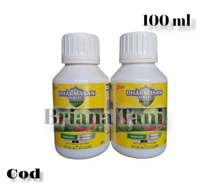 Original DHARMASAN Darmasan 600EC 100 ml Obat Hama Ulat Dan Tikus Sawah ...