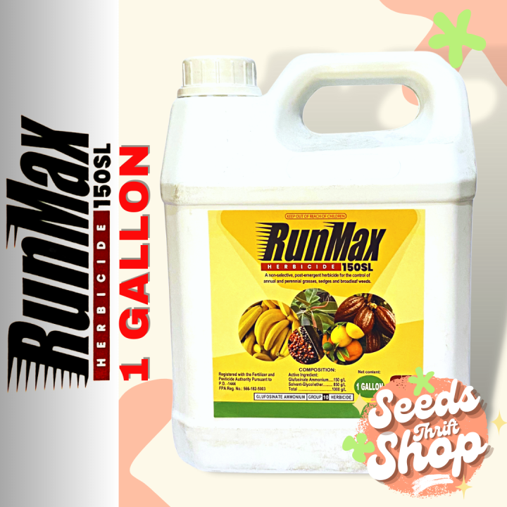 RUNMAX 150SL HERBICIDE 1 GALLON | Lazada PH