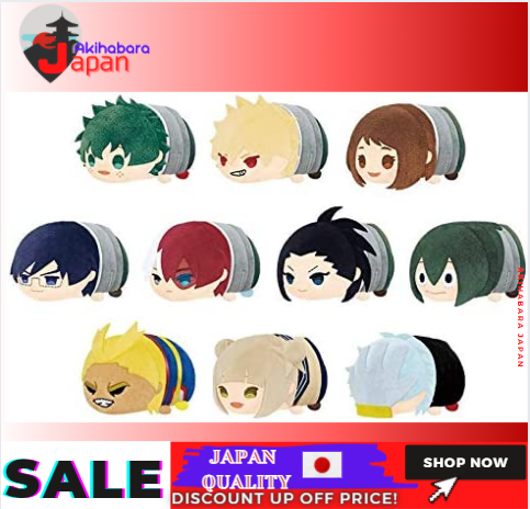 Set Kotak Maskot Mochi My Hero, Set-10 Jenis Mascot 》-10 GD, 100% Impor ...