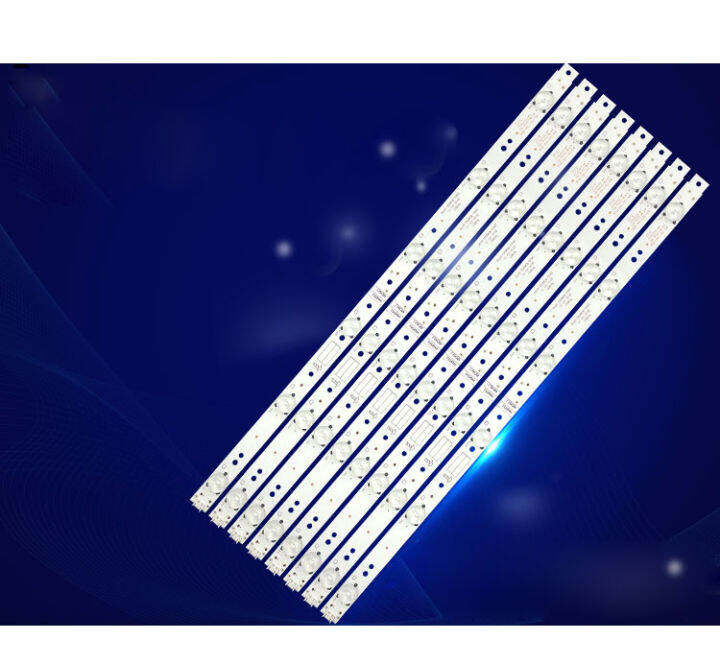 แถบไฟแบ็คไลท์ LED 8ชิ้น/ล็อตสำหรับ7750-650000-D140 50E3500 SK50L71A-V01 ...
